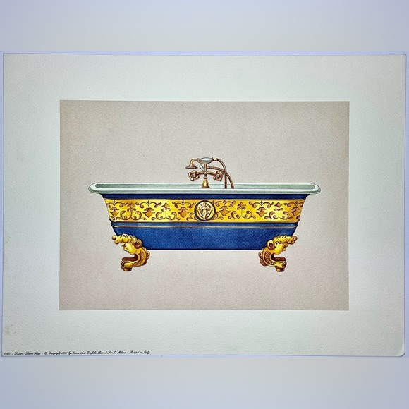 Art | Vintage Print Design Laura Rigo Nuova Arti Grafiche Ricordi 1996 ...